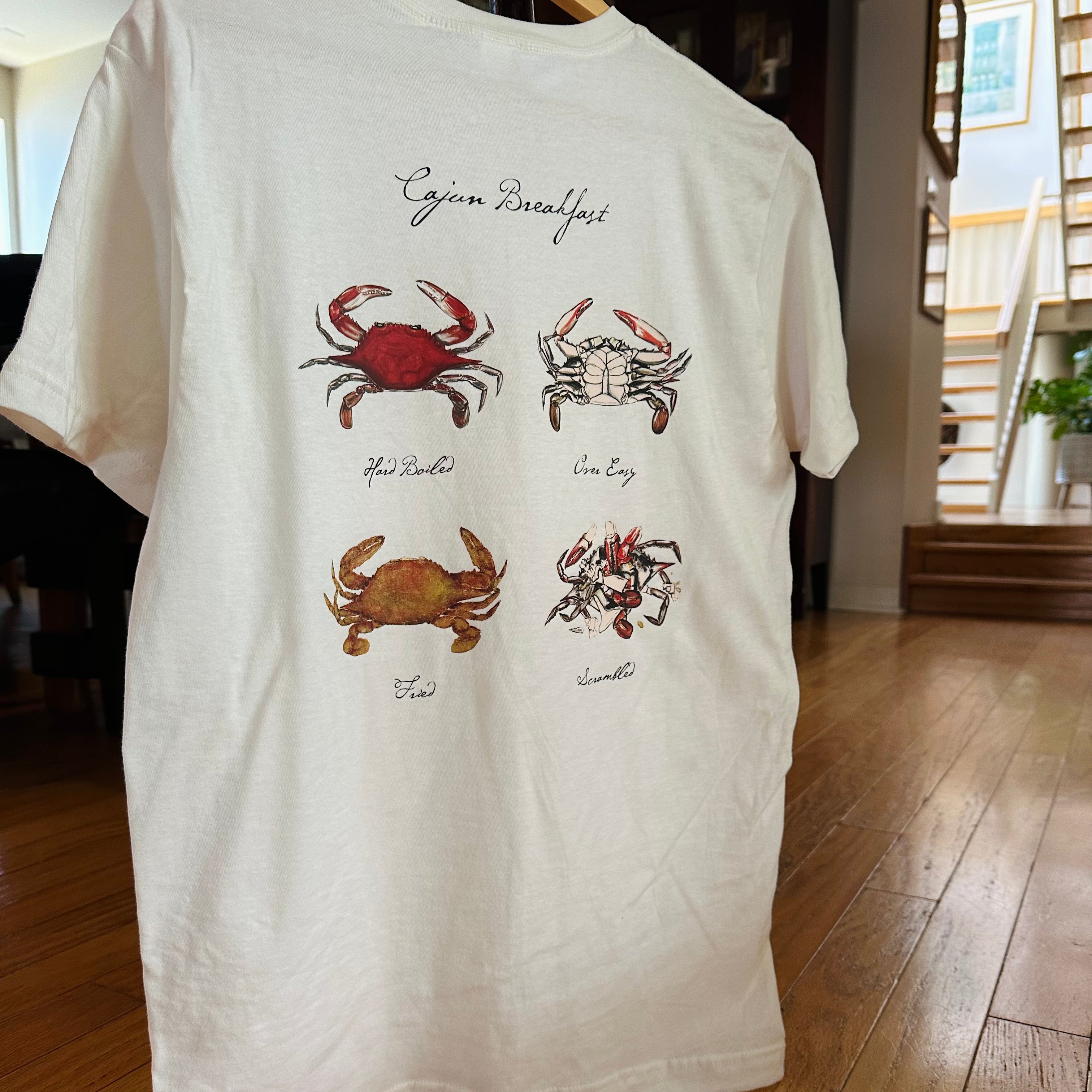 Cajun Breakfast by Jose Balli T-Shirt – Whereable Art